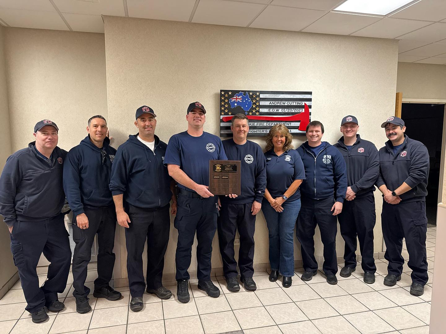 Skokie Fire Department Firefighter’s Local 3033 Honored to Support ...
